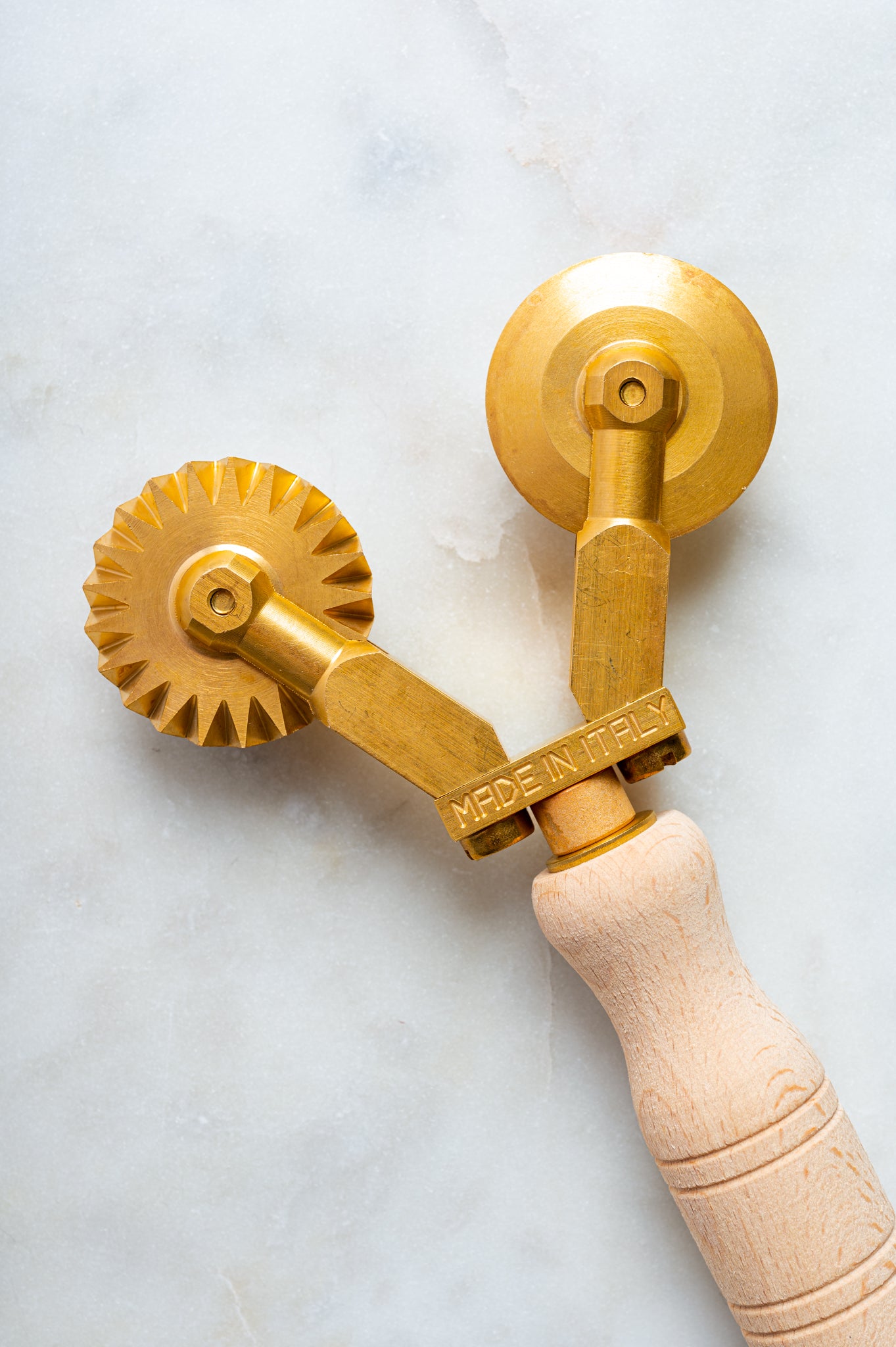 Professional Double Pasta Cutter Wheel, 2 Separate Blades – La Gondola ...