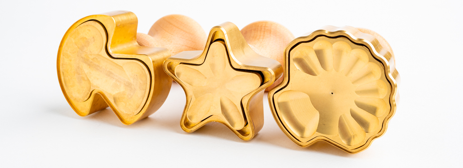 Pasta Stamps in Brass – La Gondola Pasta Tools